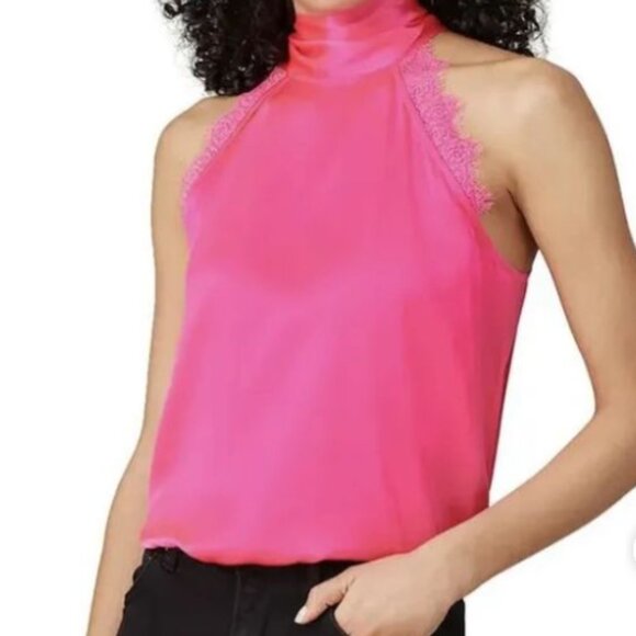 Generation Love | Tops | Super Cute Hot Pink Halter Bow Top From ...